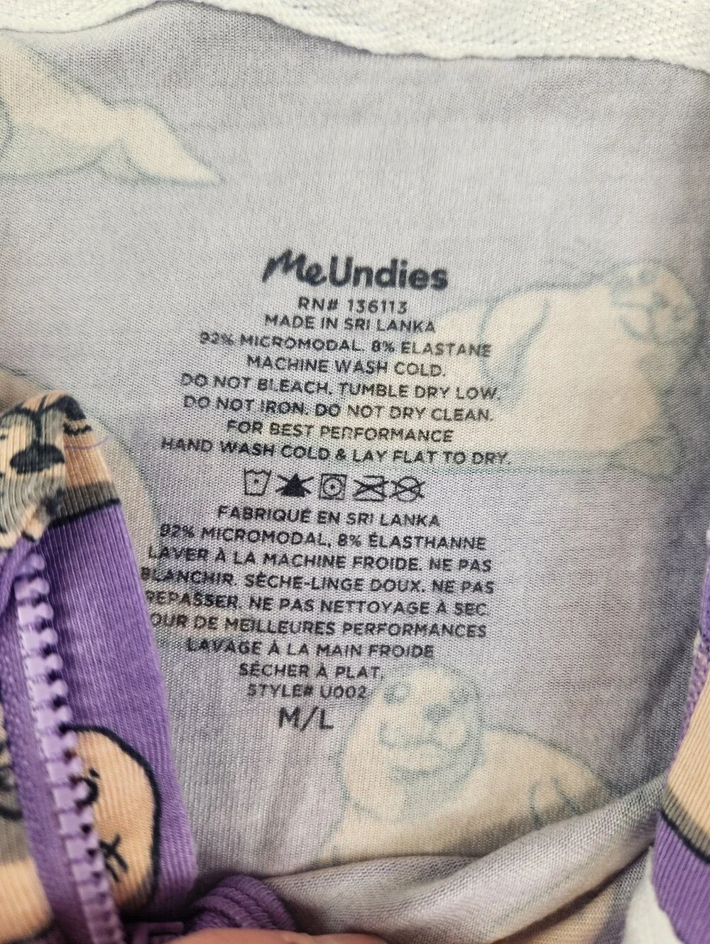 MeUndies | Intimates & Sleepwear | Meundies Sea Lion Print One Piece ...